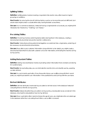 Keys - Details and examples of Keys - QUESTION SET 1 Define and explain ...