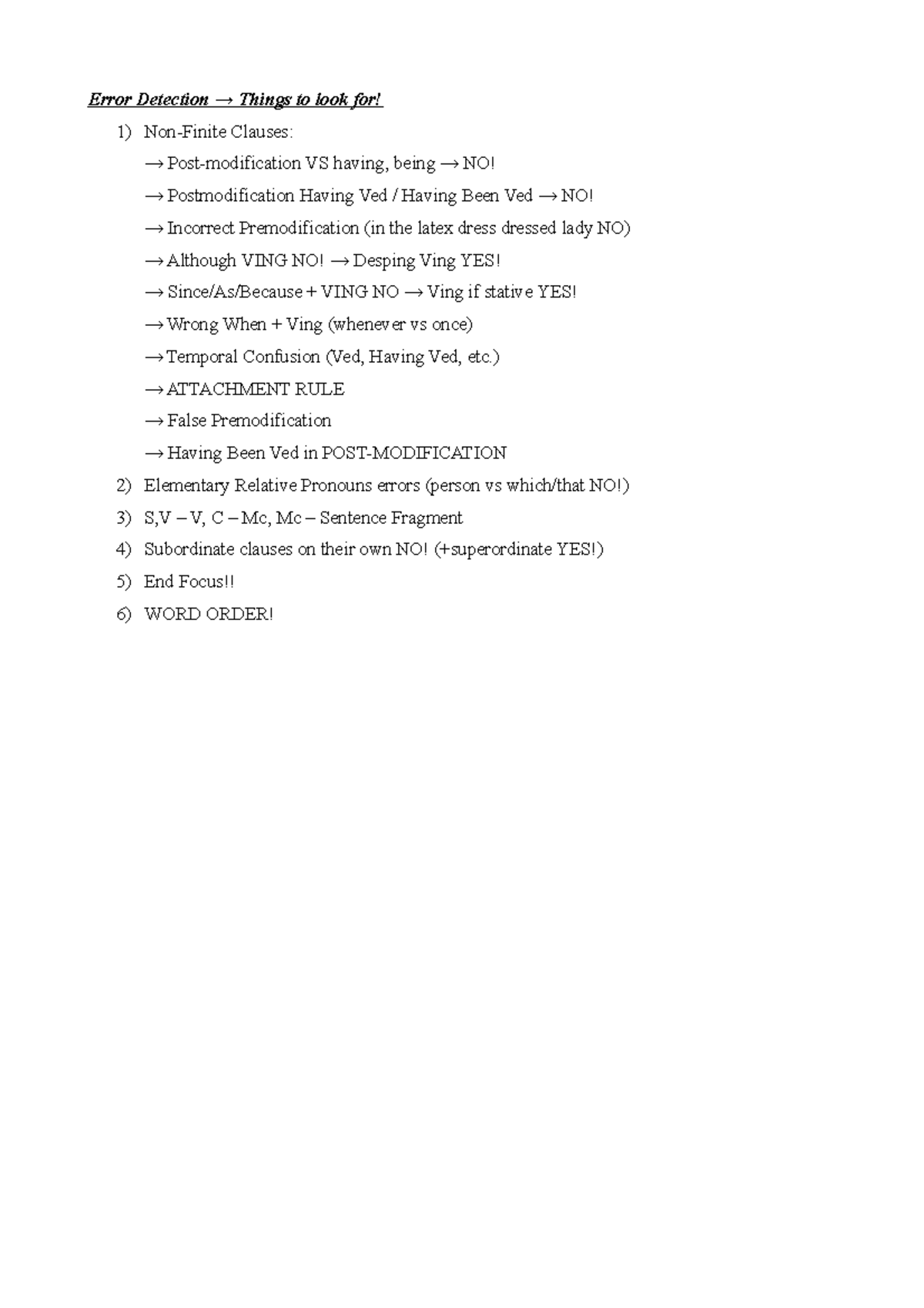 Commas - Relative Clauses - Errors - Paragraph Wiritng TIPS - Error ...