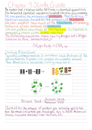 Chapter 6 Study Guide - CHEM 110 - Studocu