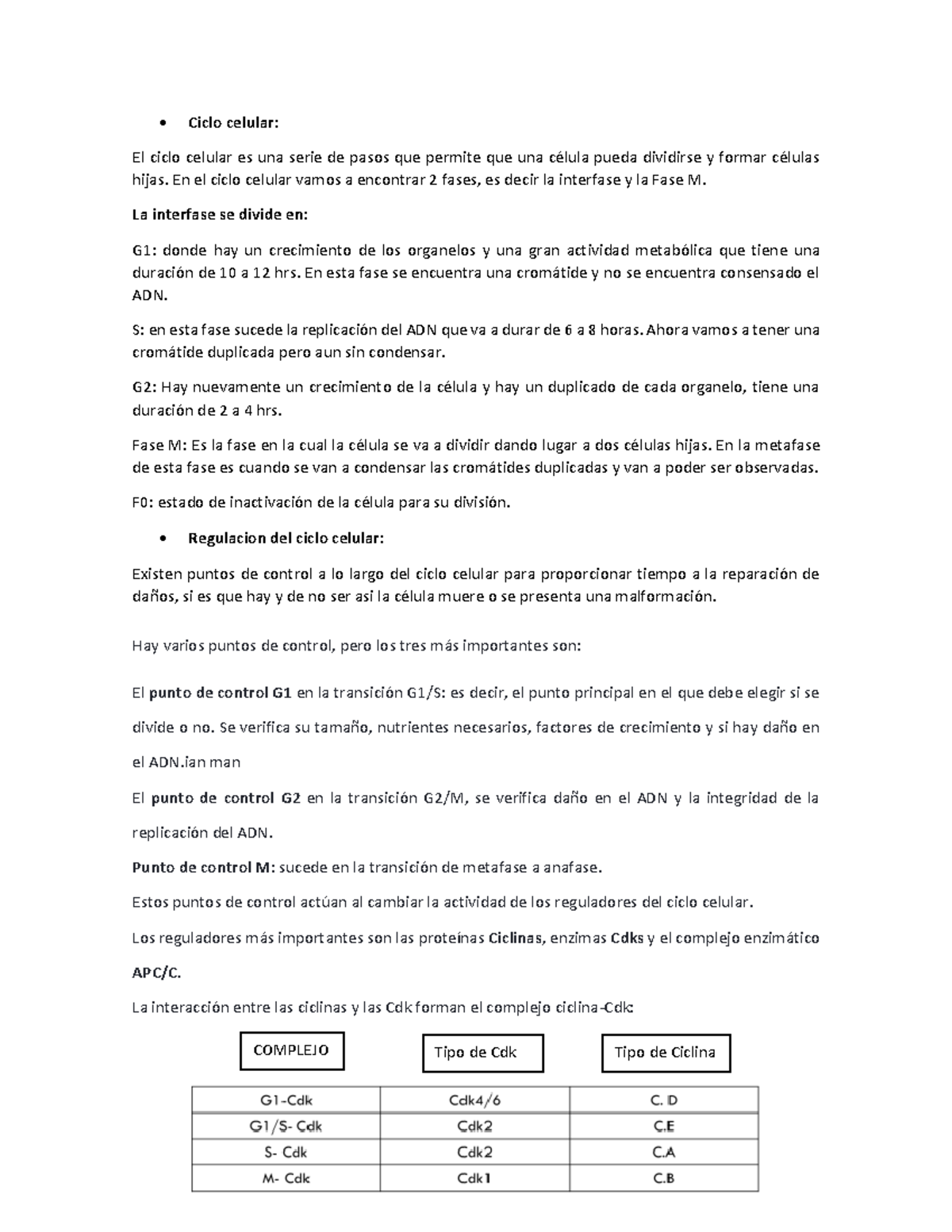 Modulo 3 Ciclo-celular - Warning: TT: undefined function: 32 Warning: TT: undefined function: 32 ...