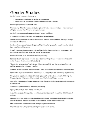 Understanding Sex - Heteronormativity In order to understand ...