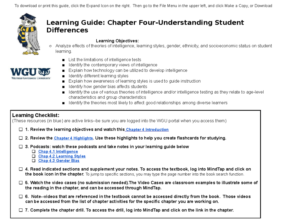 Chapter 04 Learning Guide - To download or print this guide, click the ...