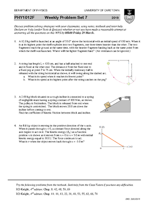 kinematics in one dimension summary sheet - Study Guide and Review ...