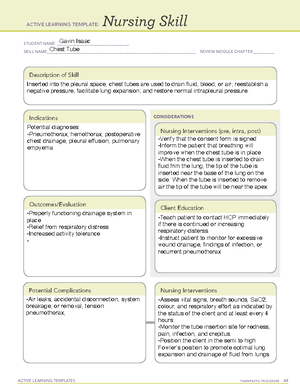 Disorder Pleural Effusion - ACTIVE LEARNING TEMPLATES THERAPEUTIC ...