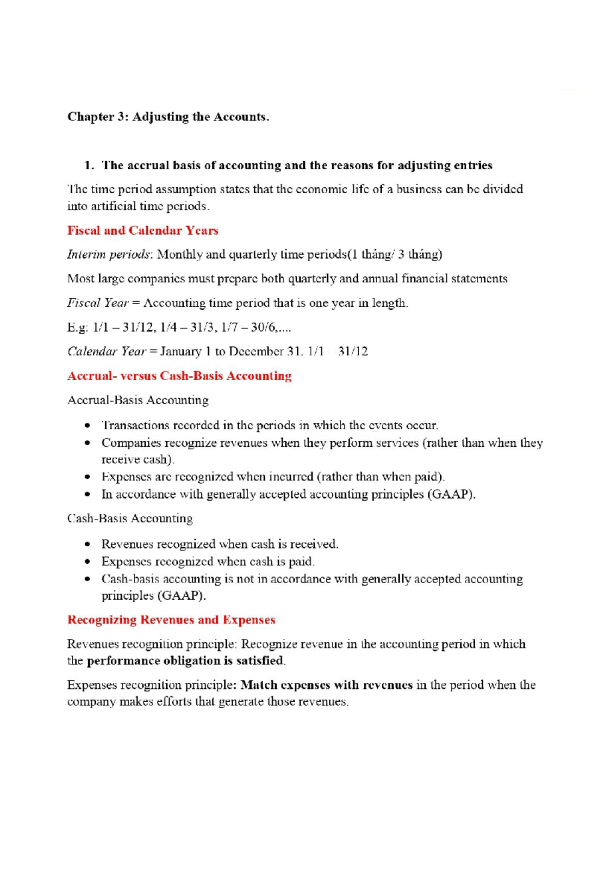 Chapter 3 - Accounting Principles Lecture notes at National Economics ...