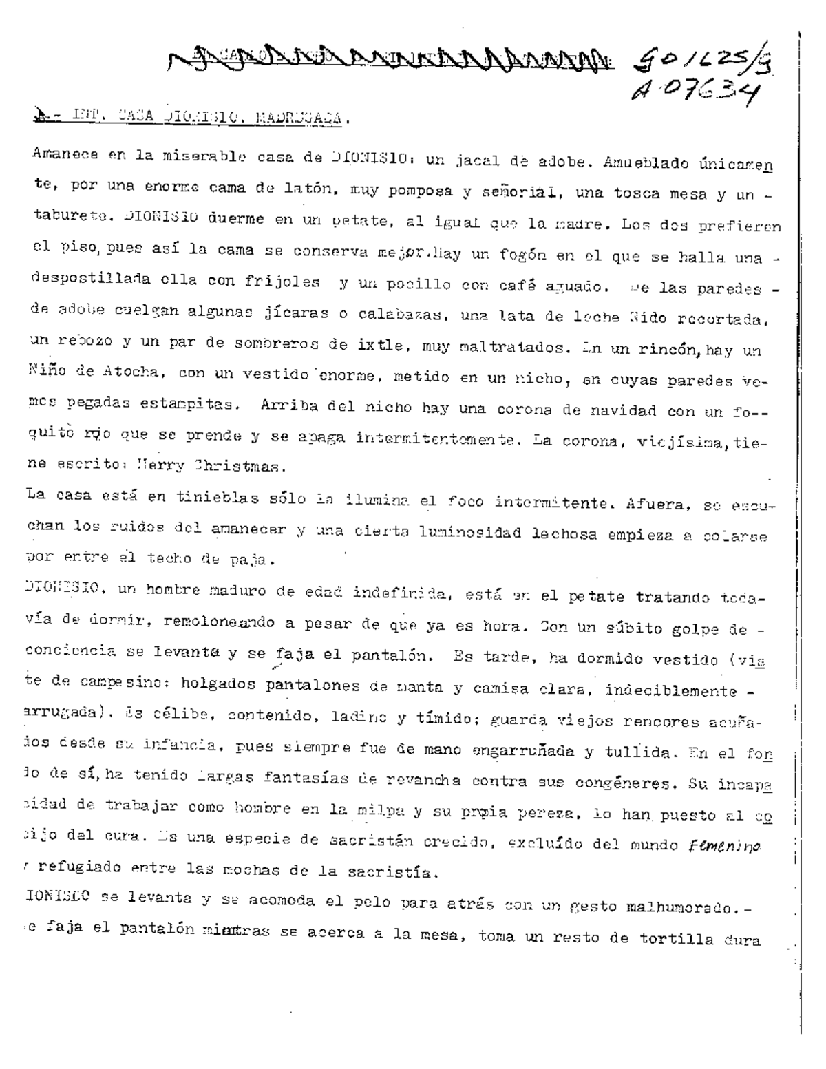 Guion el imperio de la fortuna - Literatura - Studocu