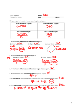 Unit+4+Exam+Review+-+KEY - Unit 4: Properties of Triangles Name