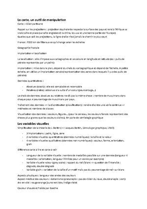 Introduction: Géographie Humaine Et Économique - Warning: TT: undefined function: 32 GEOGRAPHIE ...