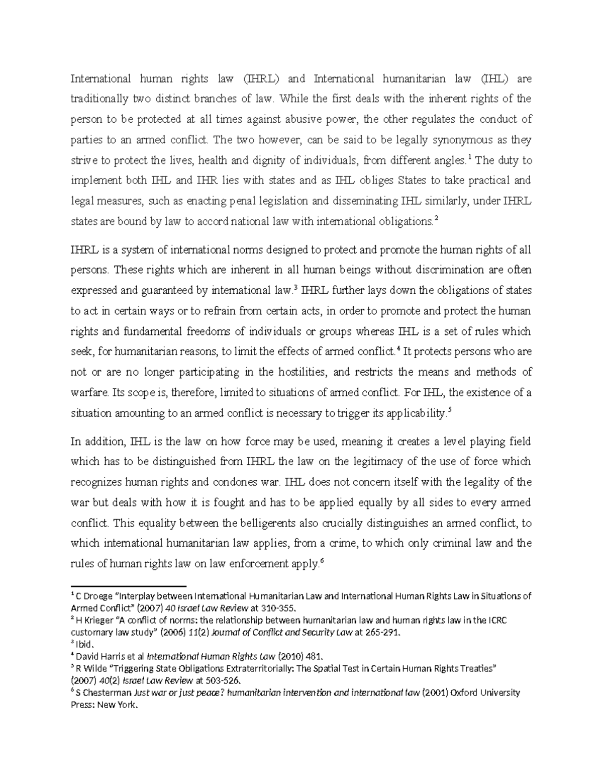 Difference between International human r - International human rights ...