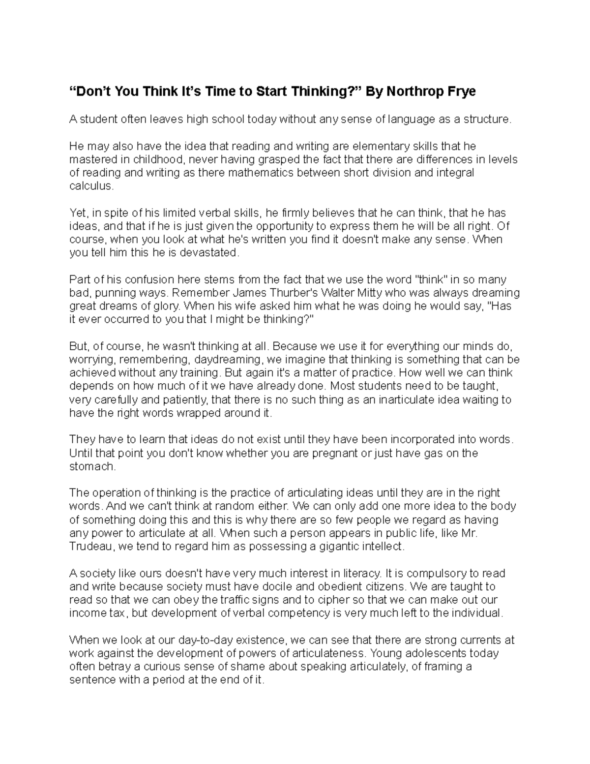 Sdfgh 2) - 100% helpful - “Don’t You Think It’s Time to Start Thinking ...