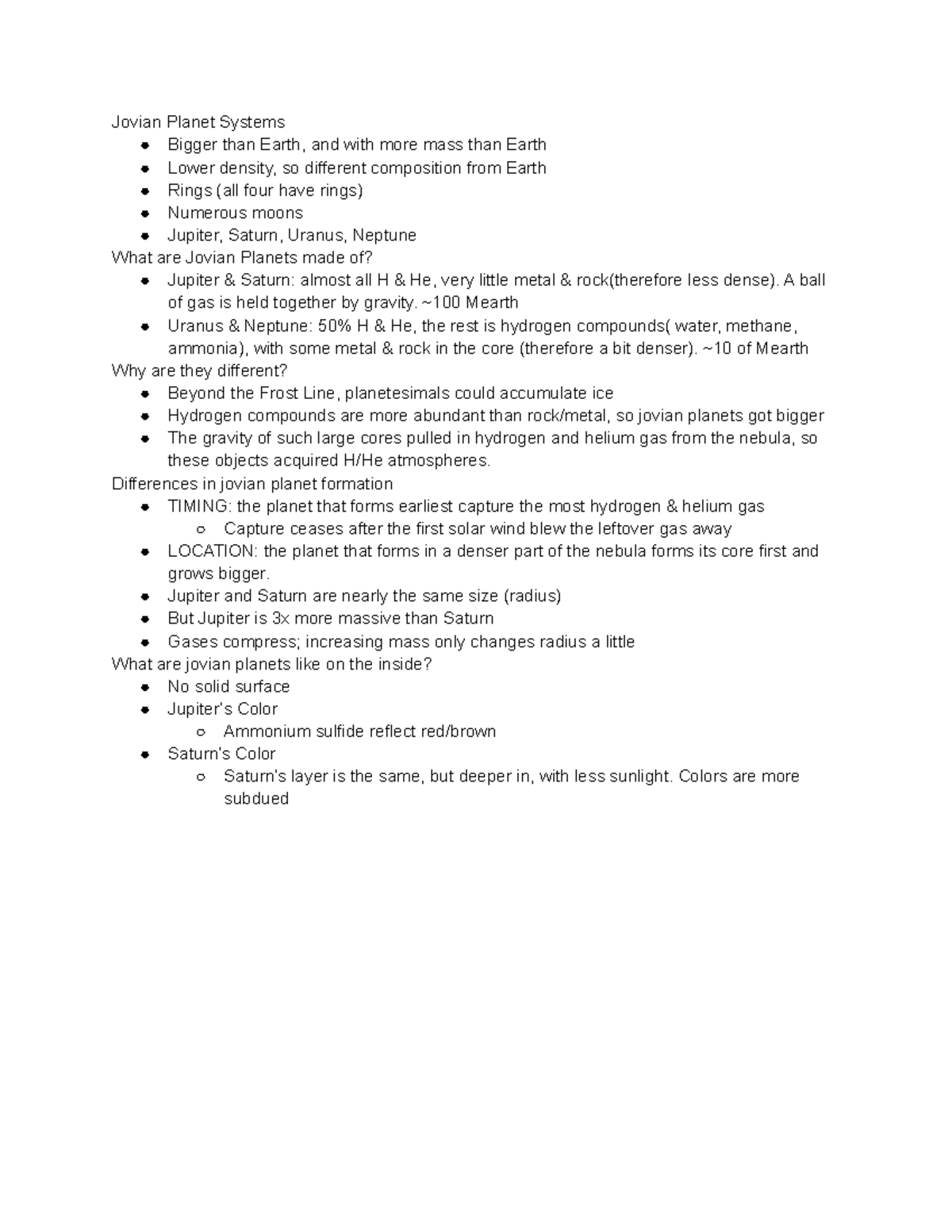 Chapter 8 - Lecture notes 8 - Jovian Planet Systems Bigger than Earth ...