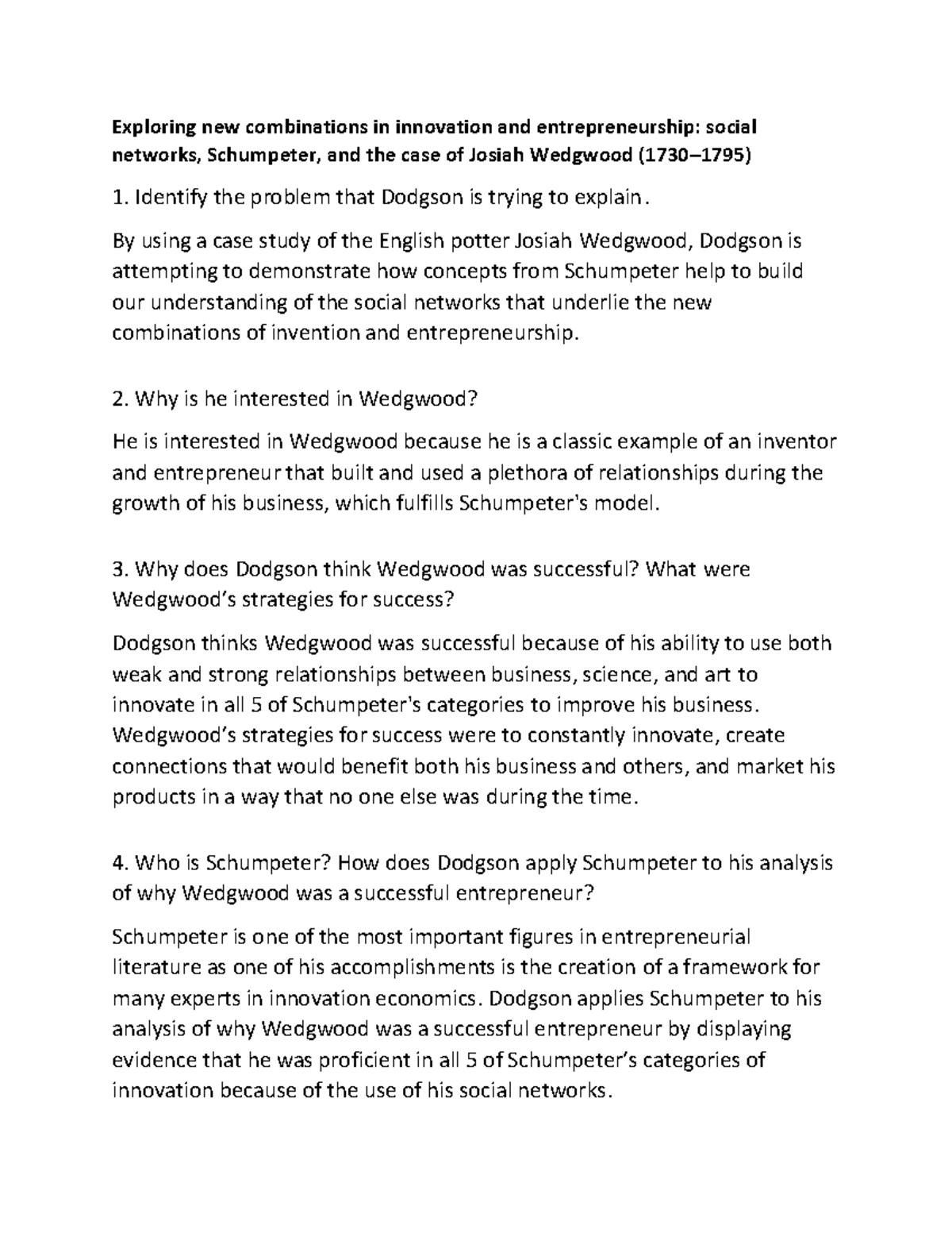 Week 4 Workbook Assignment - Exploring new combinations in innovation ...