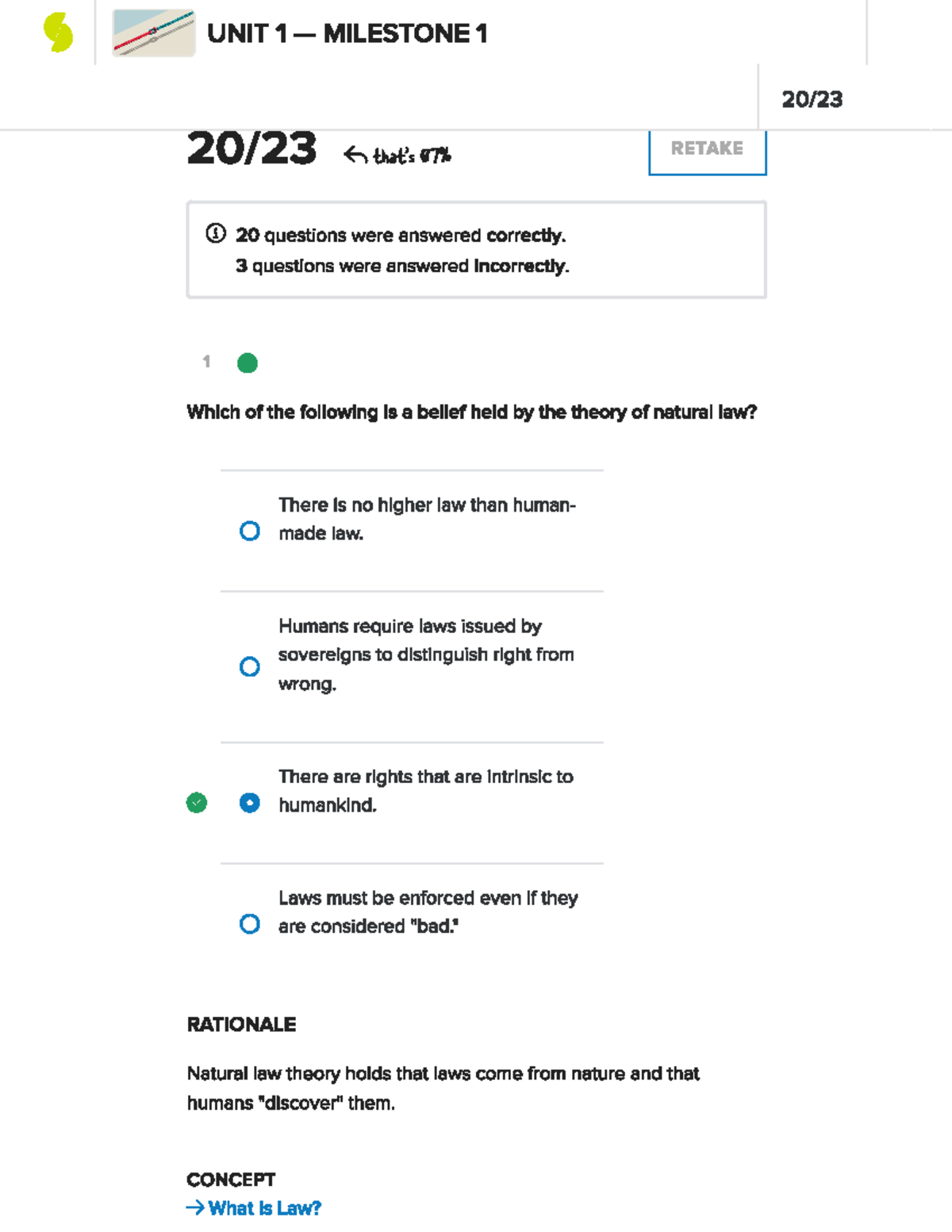 Sophia Milestone 1 Business Law - LS311 - Studocu