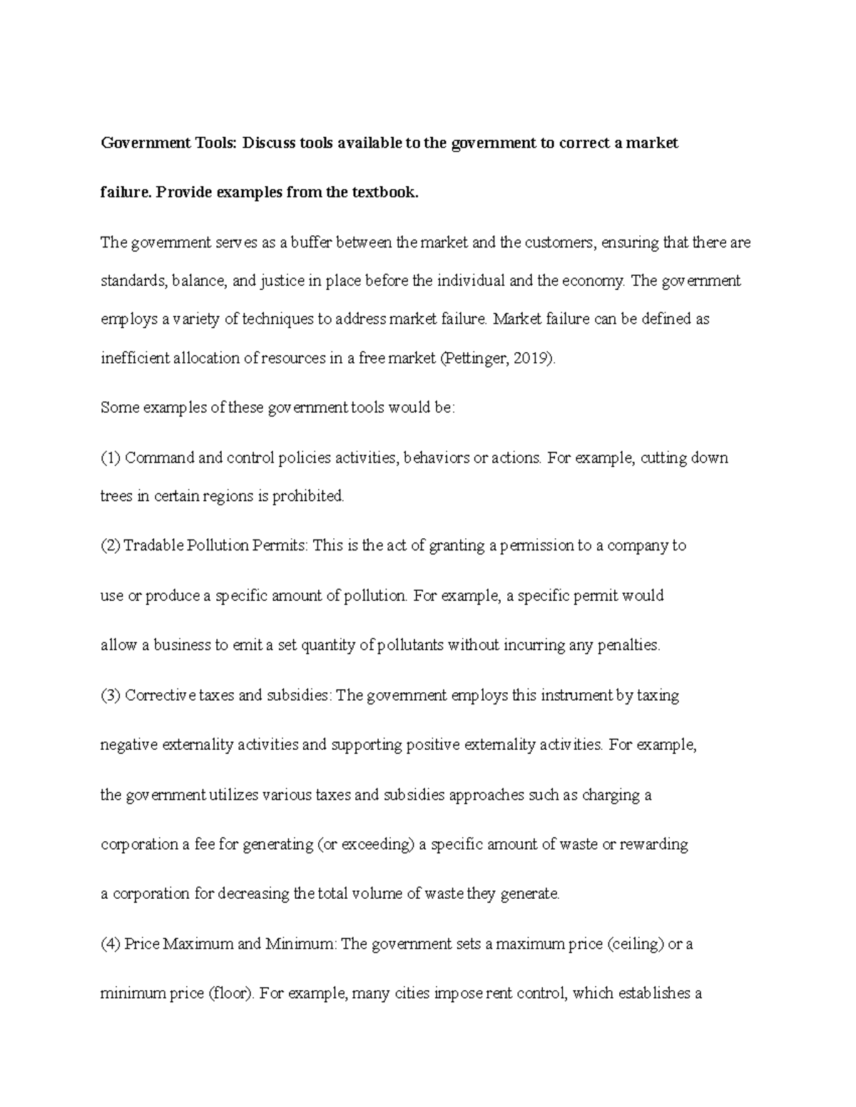 4 2 Simulation Checkpoint Assignment - Government Tools: Discuss tools ...