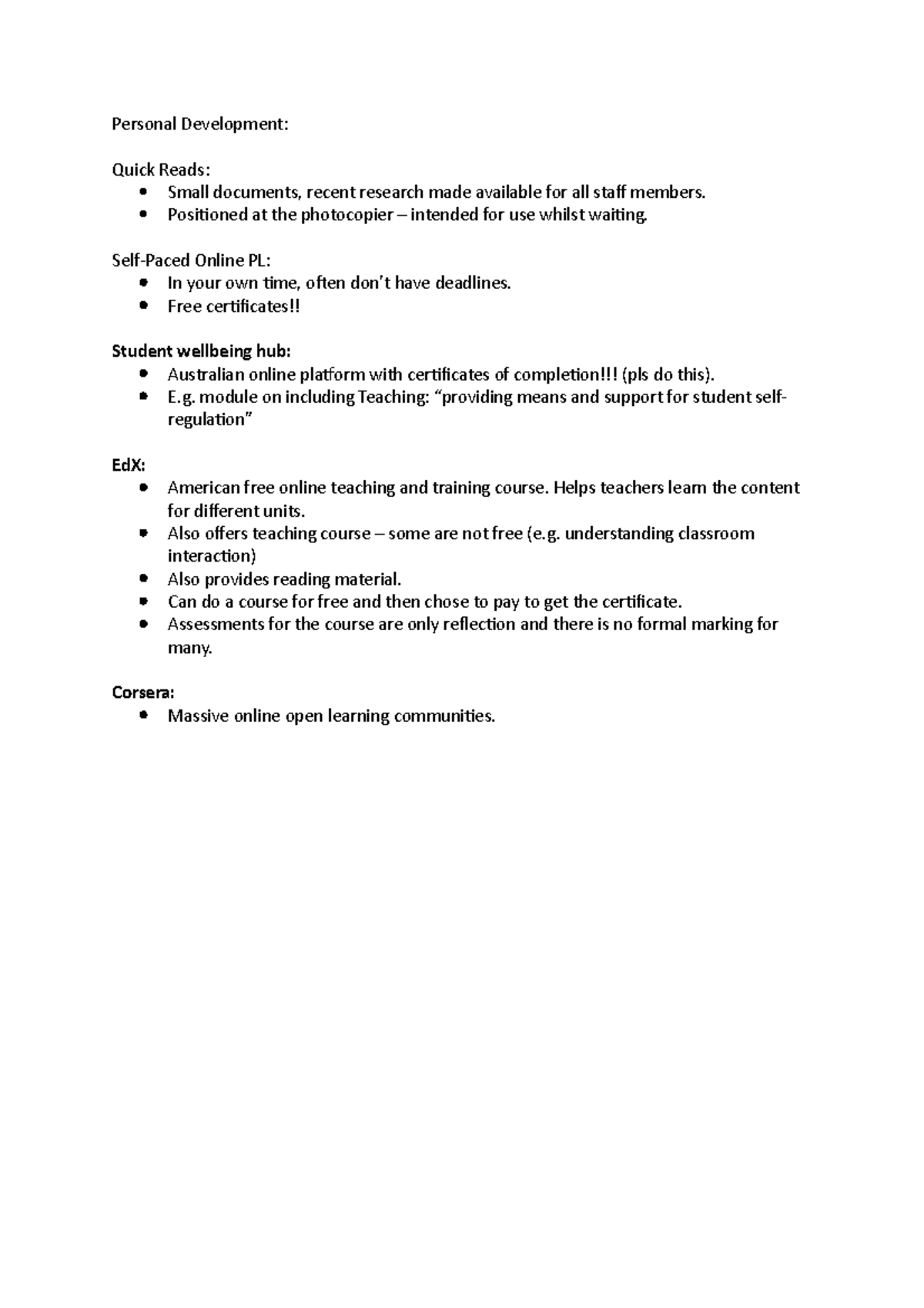 Getting Teaching Certificates - Personal Development: Quick Reads ...