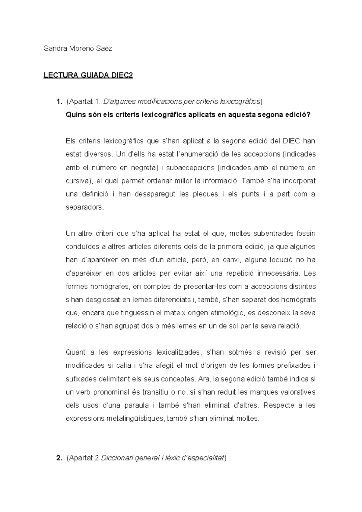 LECTURAGUIADADIEC2 - Sandra Moreno Saez LECTURA GUIADA DIEC2 1 ...