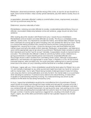 Life on Parole Reflection - This film was basically about what the ...