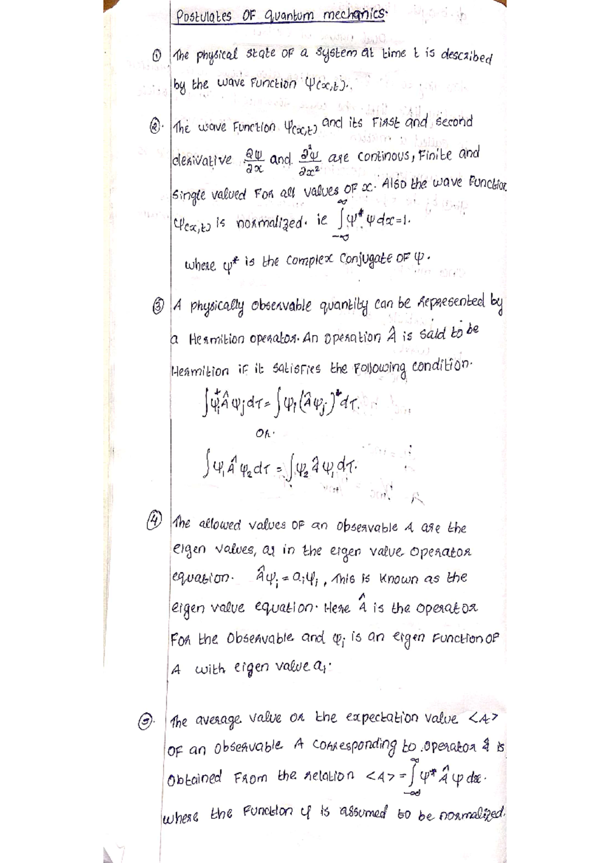 Quantum Mechanics And Schrodinger Wave Equation Bsc Chemistry Studocu