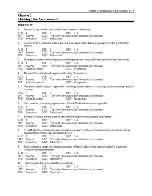 Basic Answers Vi mô - Chapter 1 1a, 2c, 3c, 4b, 5a, 6d, 7a, 8a, 9d, 10d ...