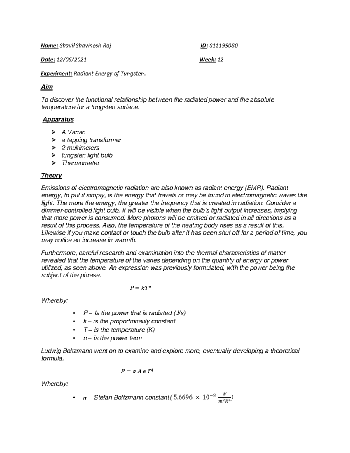 Lab write up 4 ph 102 - classical physics - USP - Studocu