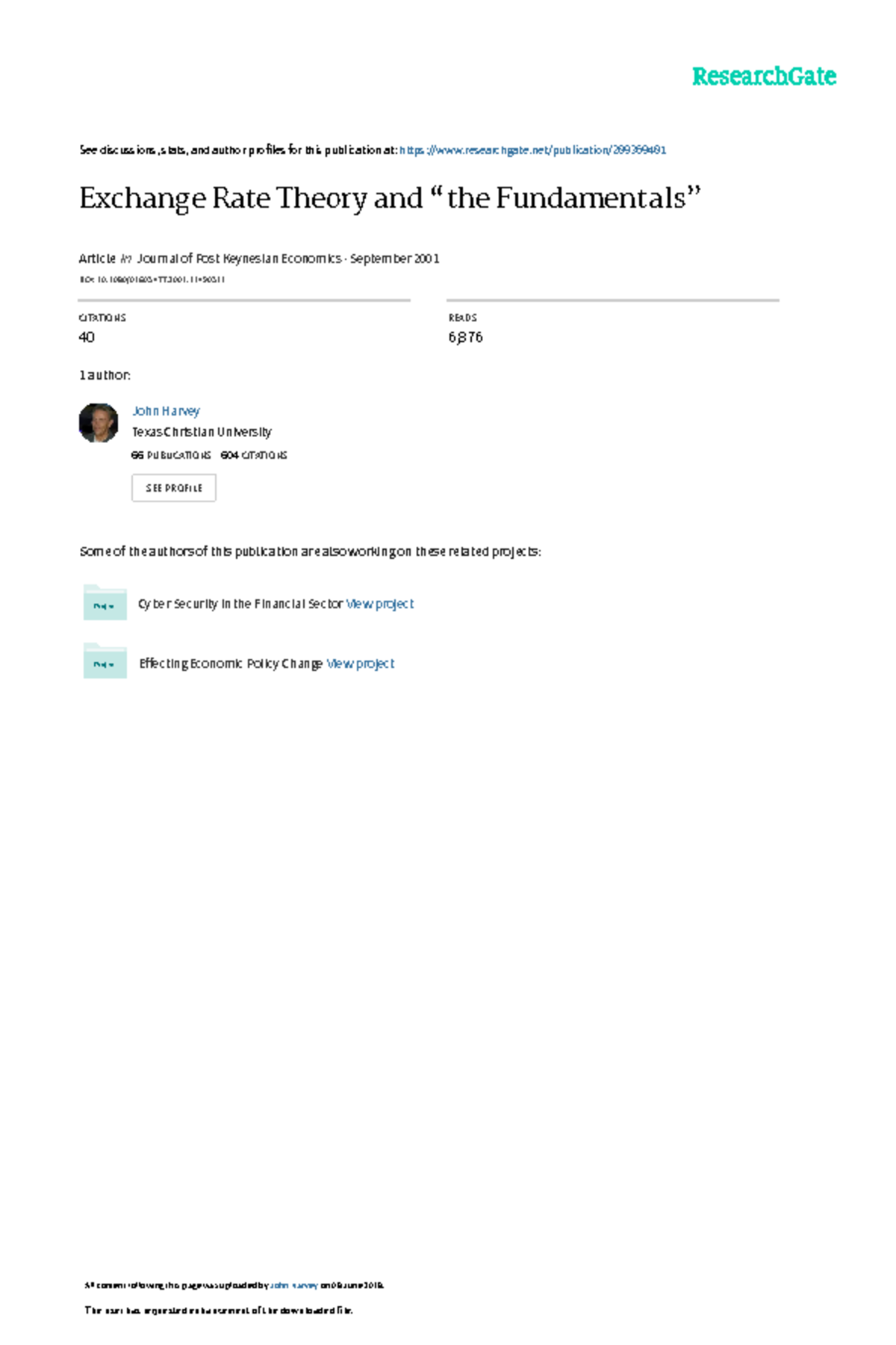 The Fundamentals - See discussions, stats, and author profiles for this ...