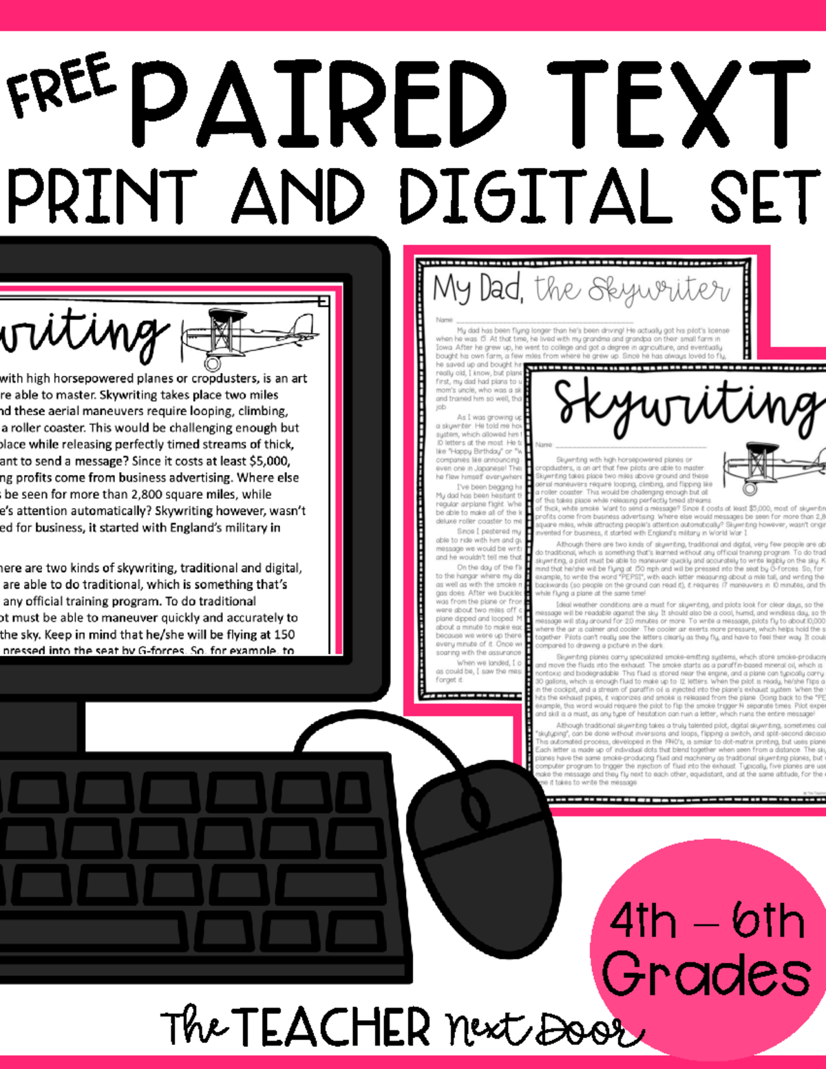 Free Paired Text Print and Digital Set from The Teacher Next Door ...