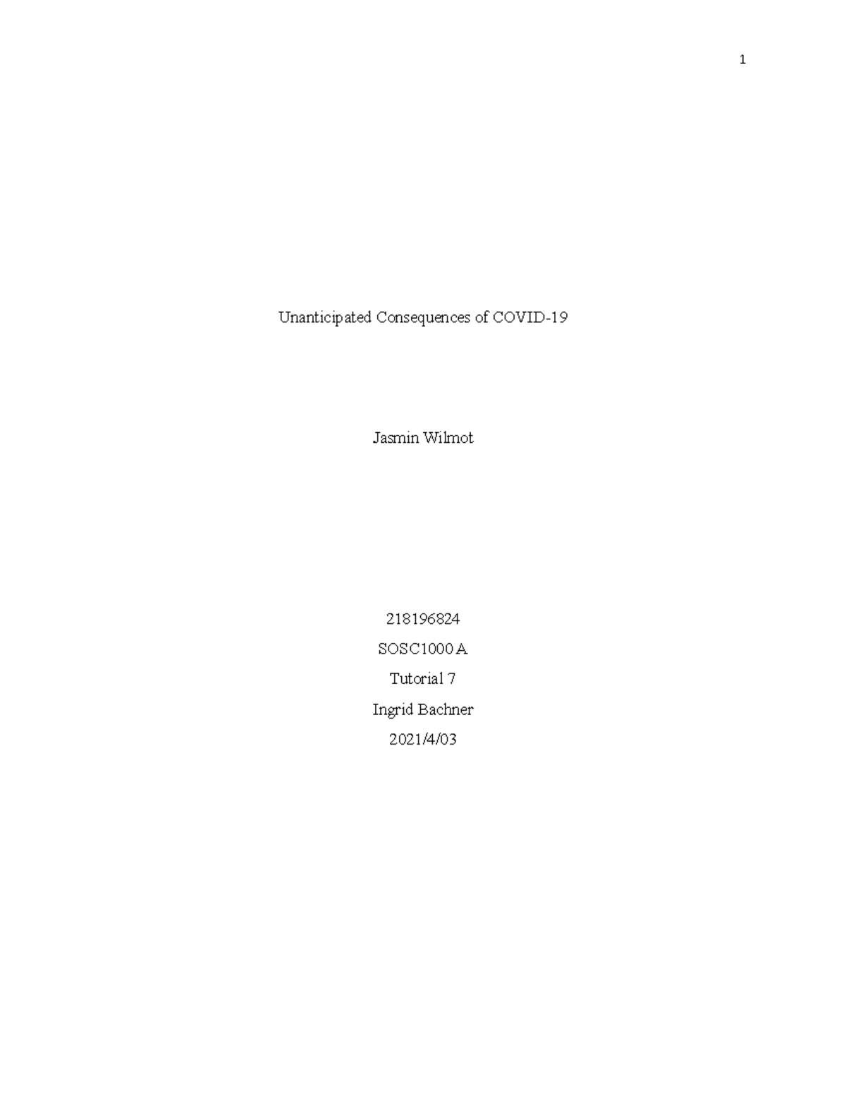 SOSC1000 Paper for summer semester - Ap/Sosc 1000 - Yorku - Studocu