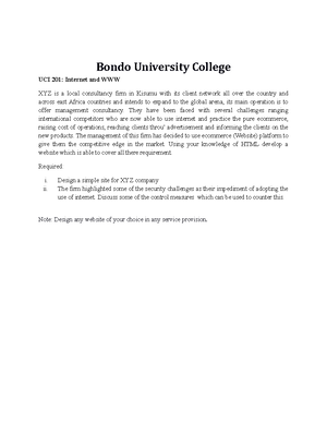 Introduction To ICT - module 1 college notes - MINISTRY OF EDUCATION ...