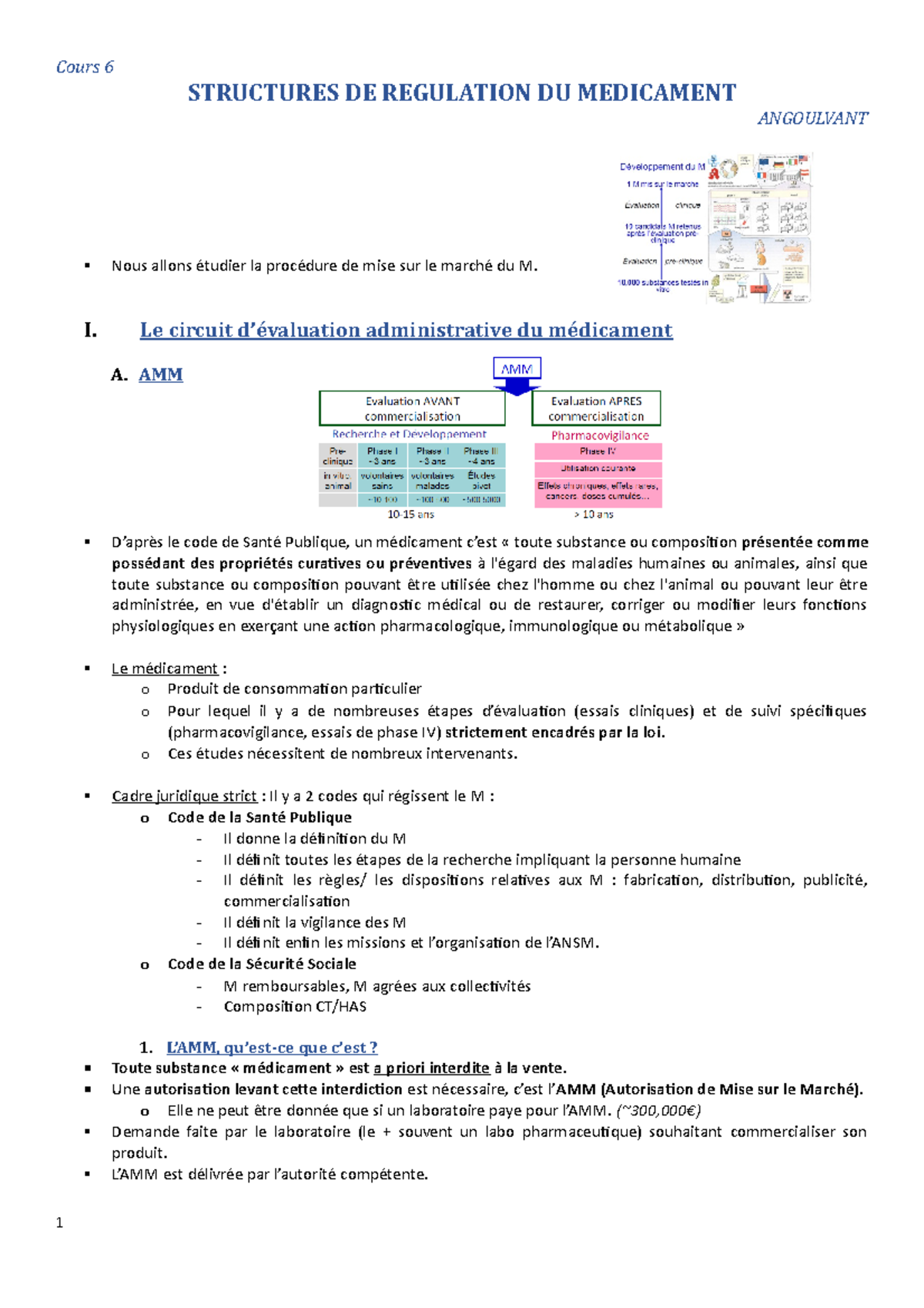 Cours 6. Structures de régulation - Cours 6 STRUCTURES DE REGULATION DU ...
