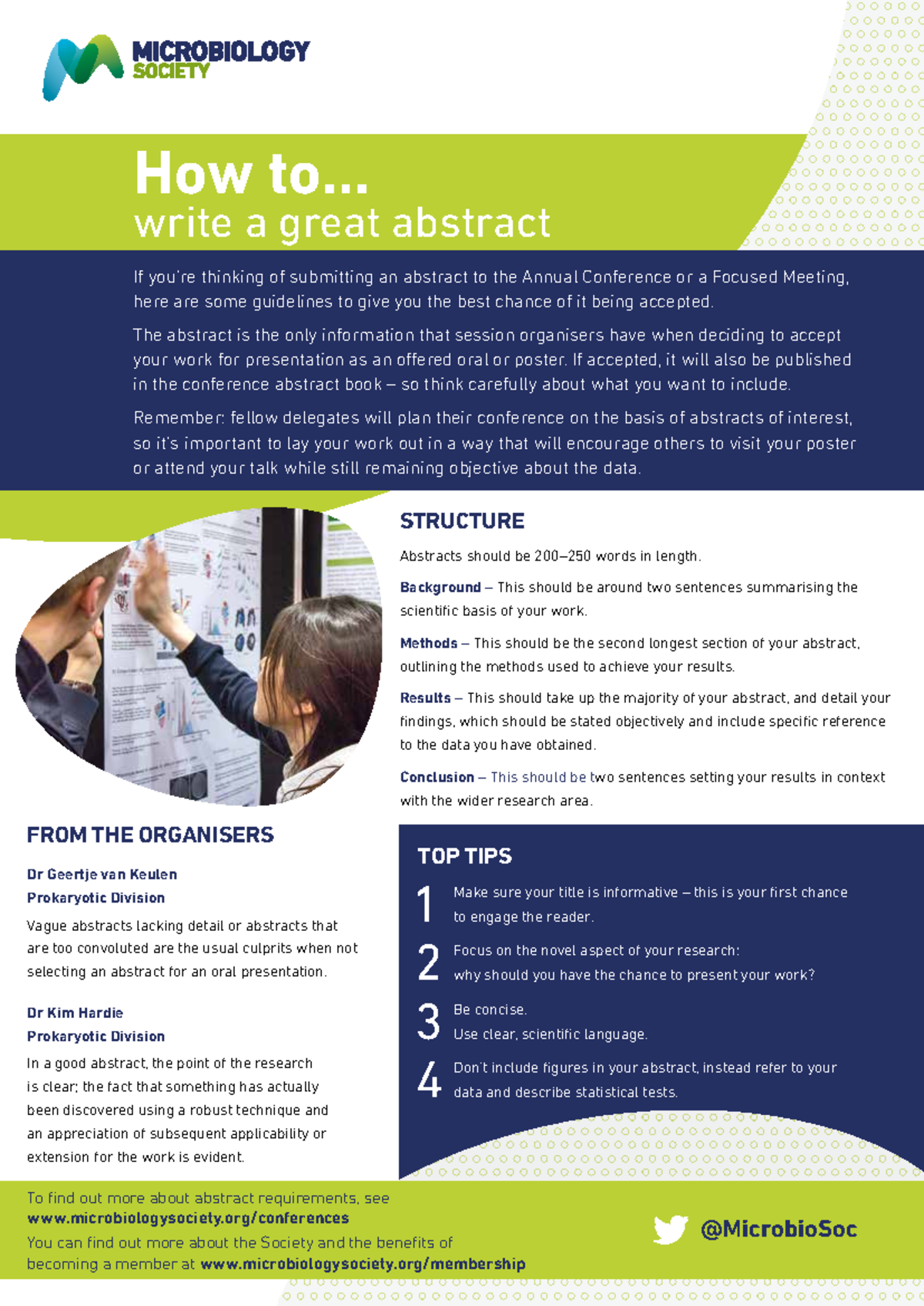 How to write a great abstract - How to... write a great abstract FROM ...