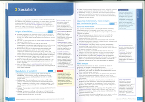 Explain and analyse Three ways that socialist thinkers have viewed the ...