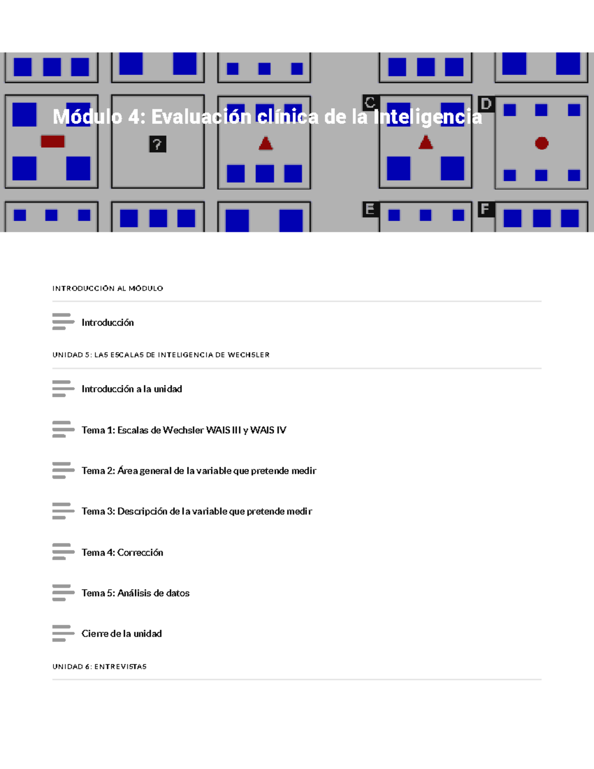 Modulo 4 de diagnostico - IN TR ODUCCIÓN AL MÓDULO UN IDAD 5: LAS ...