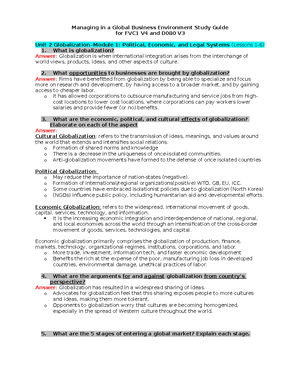 Module 1 - mod 1 - D080 - WGU - Studocu