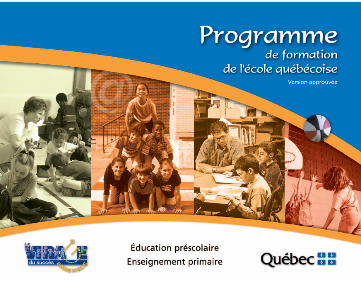PFEQ presentation-primaire - Programme de formation de l’école ...