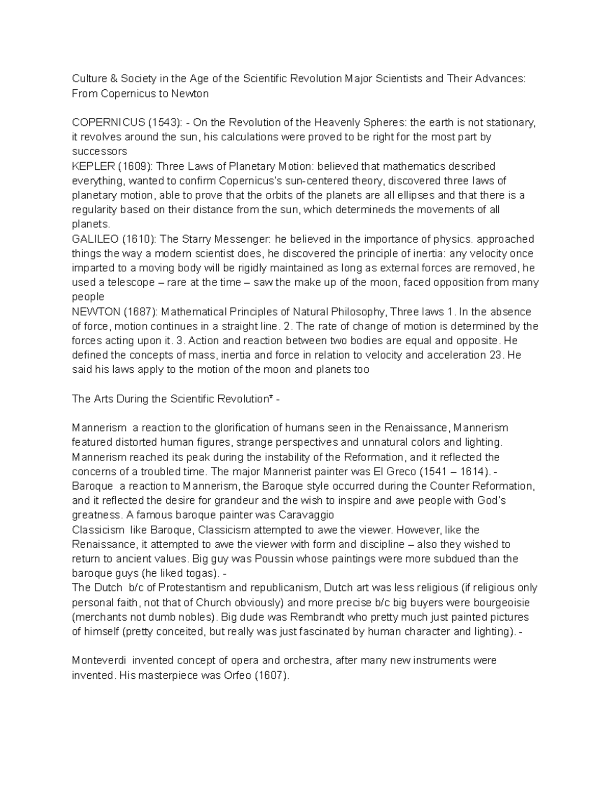 Scientific rev enlightenment - Culture & Society in the Age of the ...