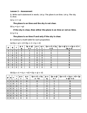 [Student's Handouts] Problem Solving and Reasoning - University of the ...