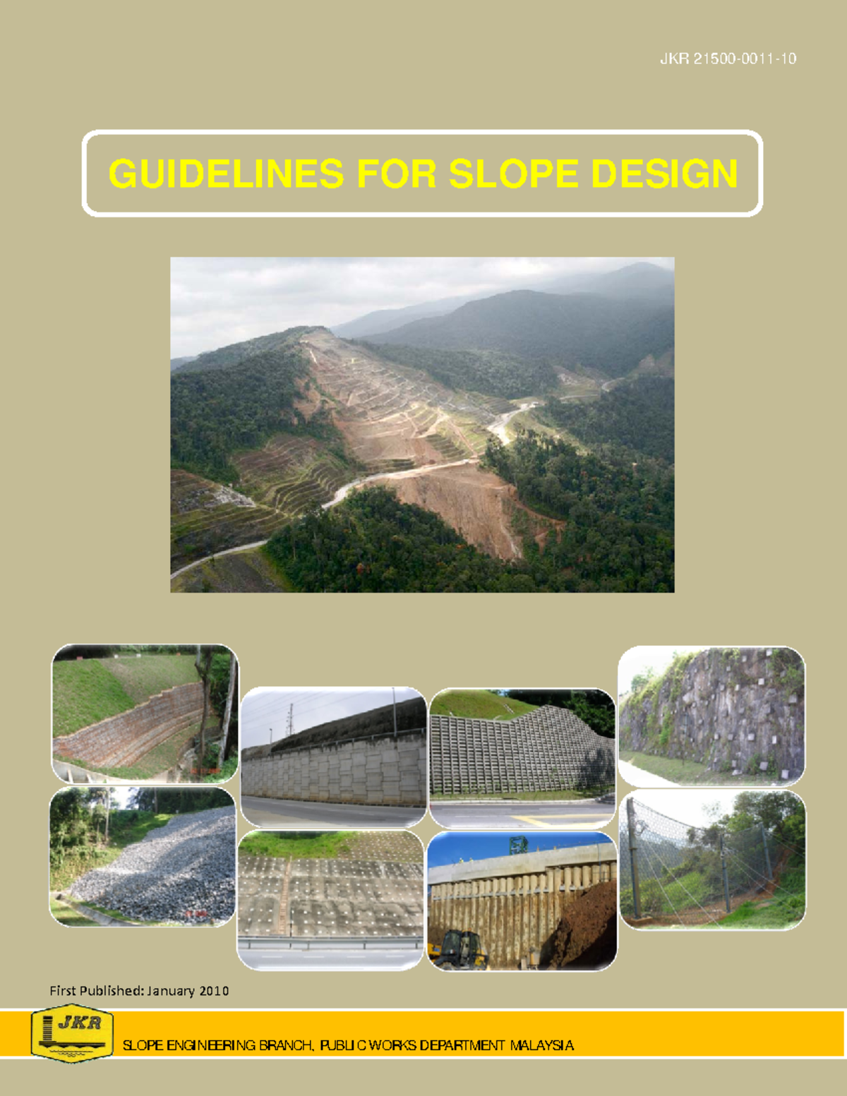 Guideline for slope design - JKR 21500-0011- GUIDELINES FOR SLOPE ...
