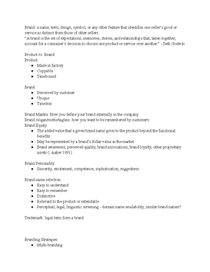 Segmentation, Targeting and Positioning - Learning Objectives ...