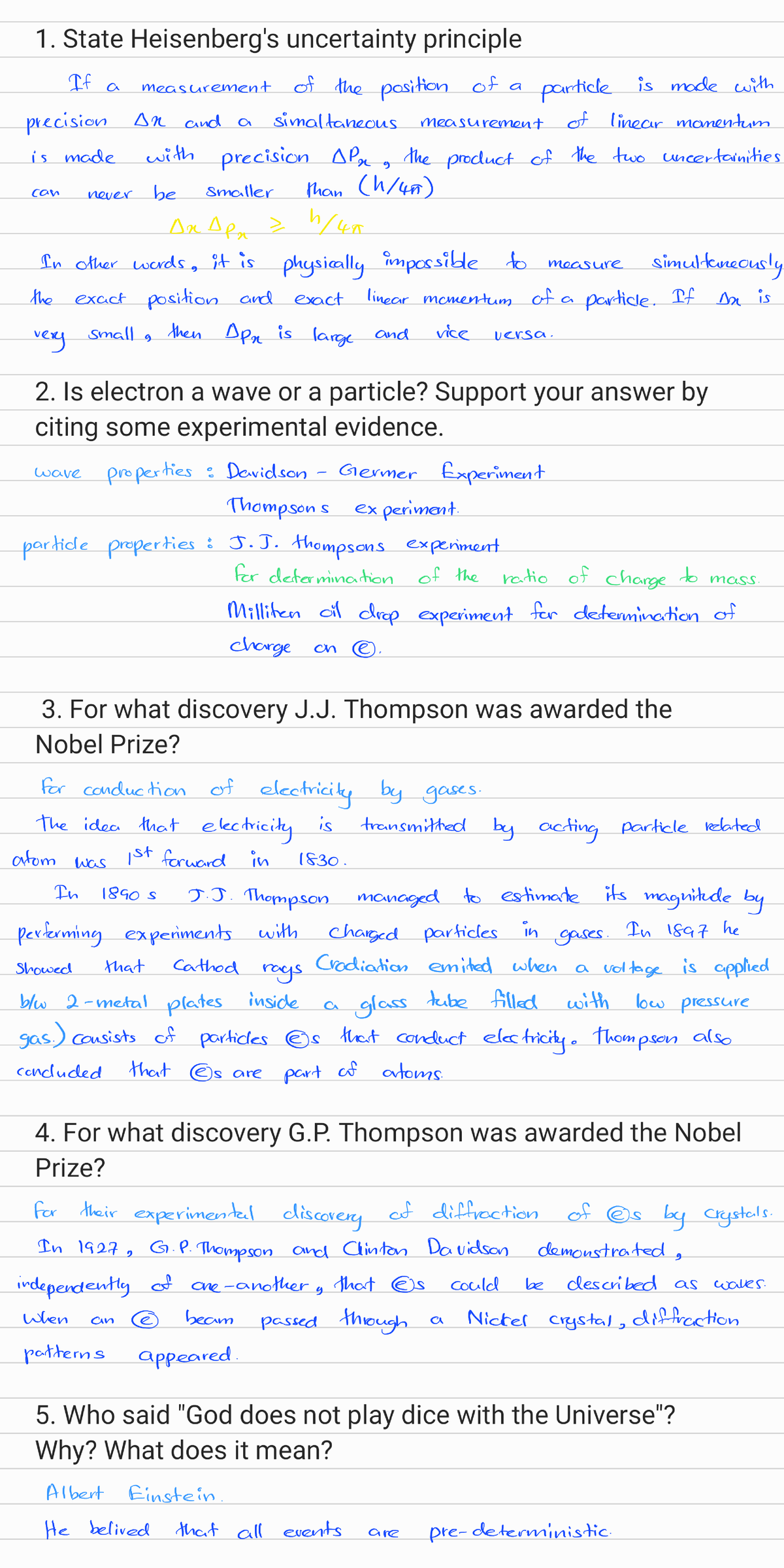 Modern Physics Lecture 6 - General Physics 2 - Studocu
