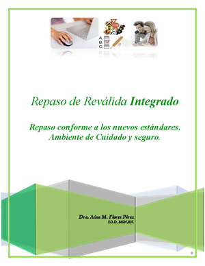 Repaso Clara Stefani Rev 2021 - EXAMEN INTEGRADO DE REVALIDA DE ...
