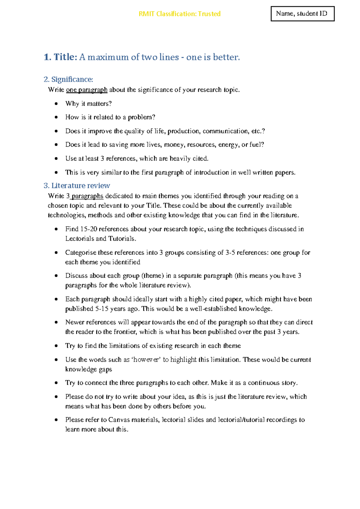 EEET2449 Assignment 2 template-1 - RMIT Classification: Trusted 1 ...