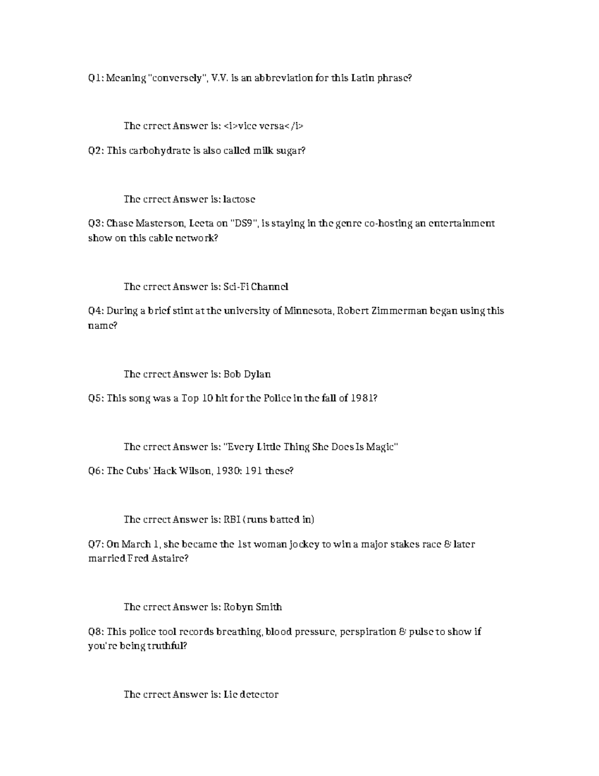 1 Chapter Summary for ZNZG - Q1: Meaning "conversely", V. is an ...