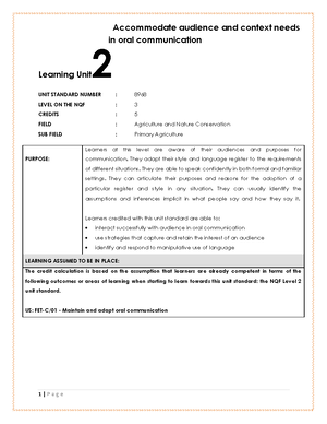 Use language and communication in occupational learning programmes - 1 ...