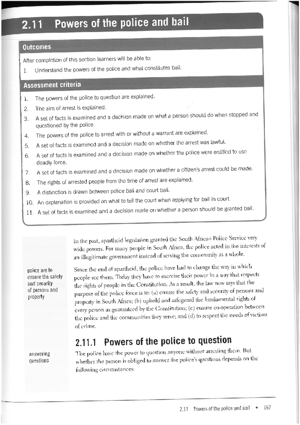 Street LAW Topic 3 - CJUA002 - Studocu