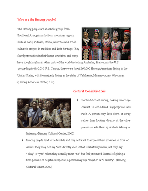 5.1 short paper - Gloria Aldarondo SNHU/ HSE 410 July/ 5-1 Short Paper ...