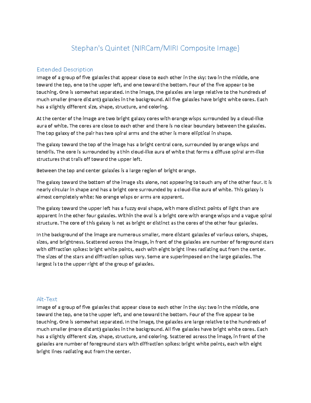 Quinteto de Stephan, Hickson Compact Group (HCG) 92, NGC 7318A, NGC ...