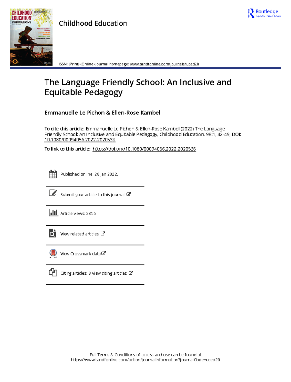 The Language Friendly School An Inclusive and Equitable Pedagogy - 1080 ...