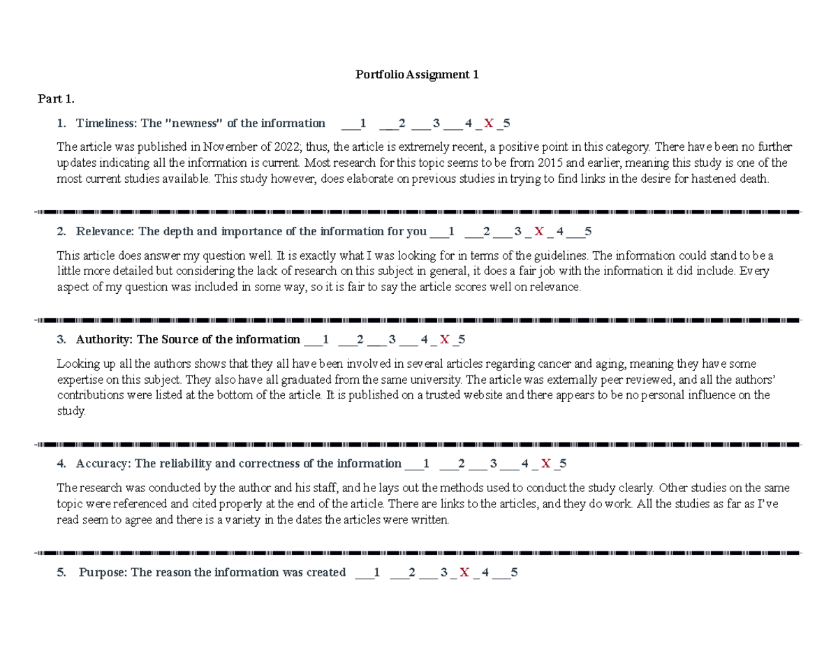 TRAAP identification exercise - Portfolio Assignment 1 Part 1 ...