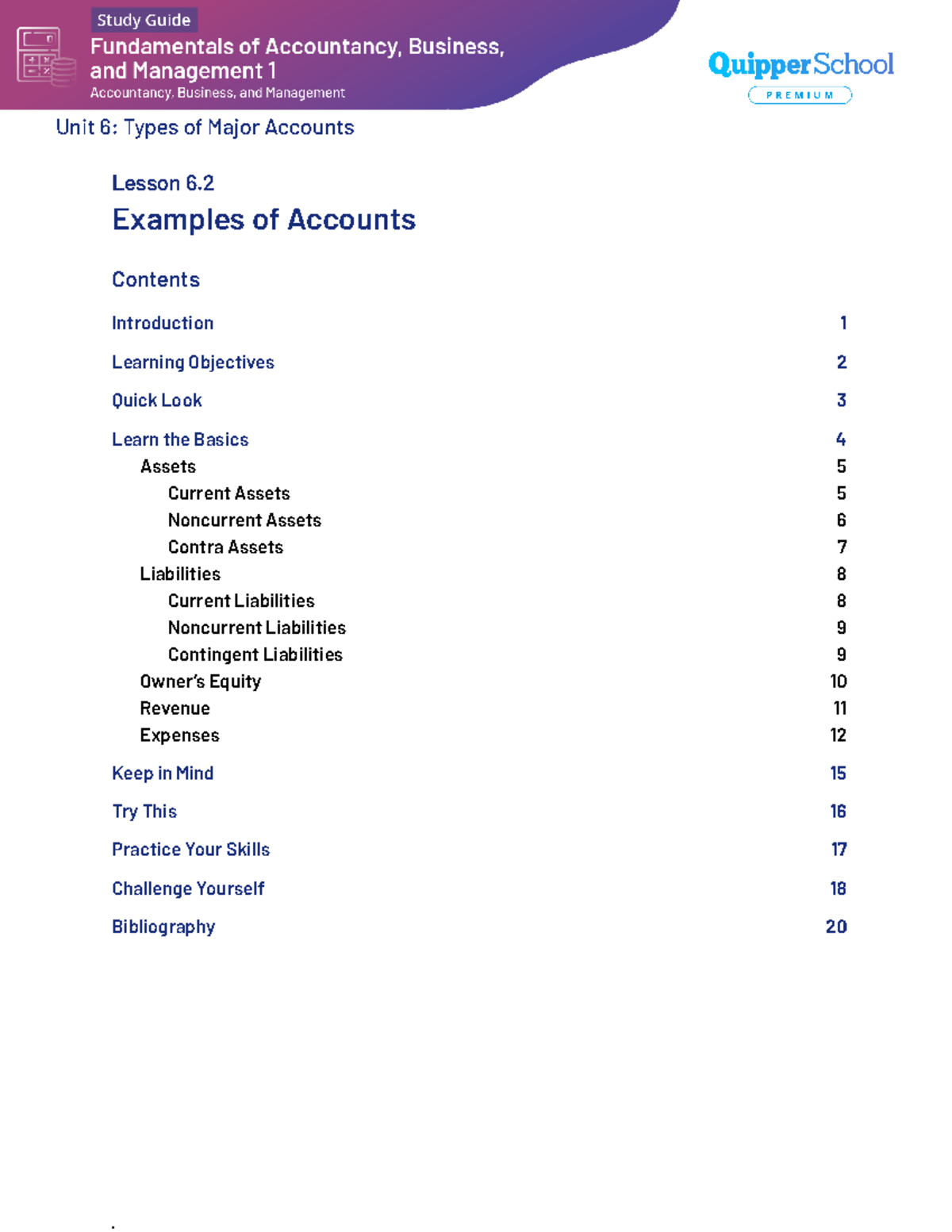 FABM 1 SG 11 Q3 0602 - FABM 1 SG 11 Q3 0602 - Examples of Accounts ...