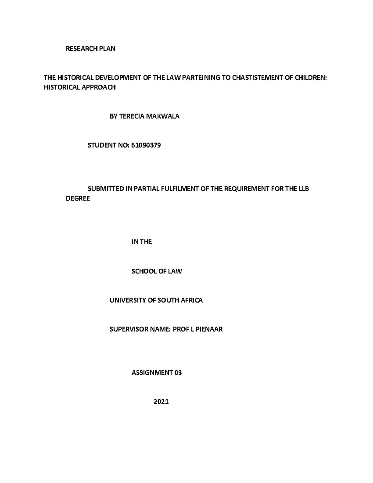 Legal research methodology Final Portfolio to help law students pass ...